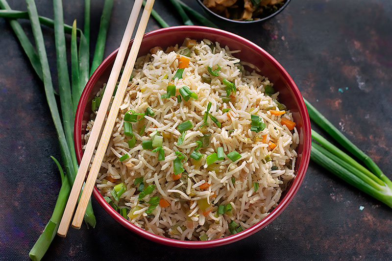 How to make authentic Chinese mixed rice for 5 people - Online cooking ...