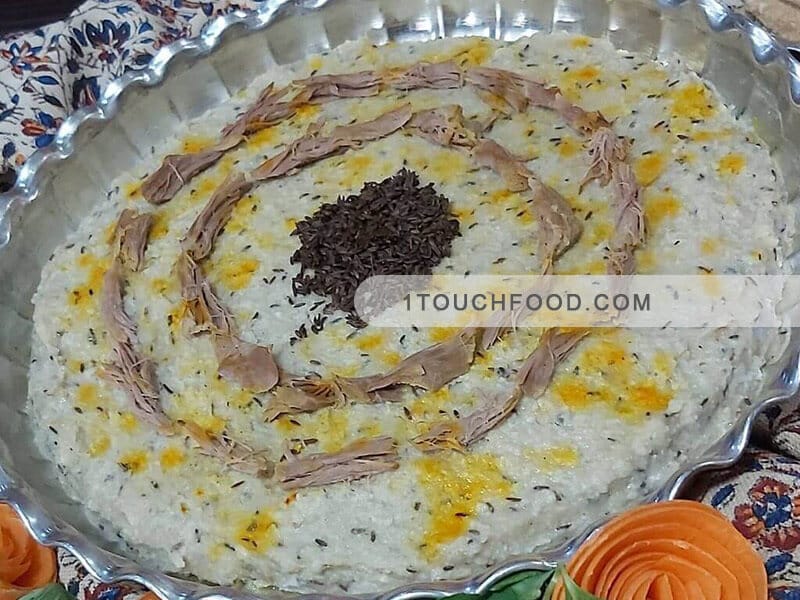 How to make traditional Isfahan cumin roasted shale for 5 people ...