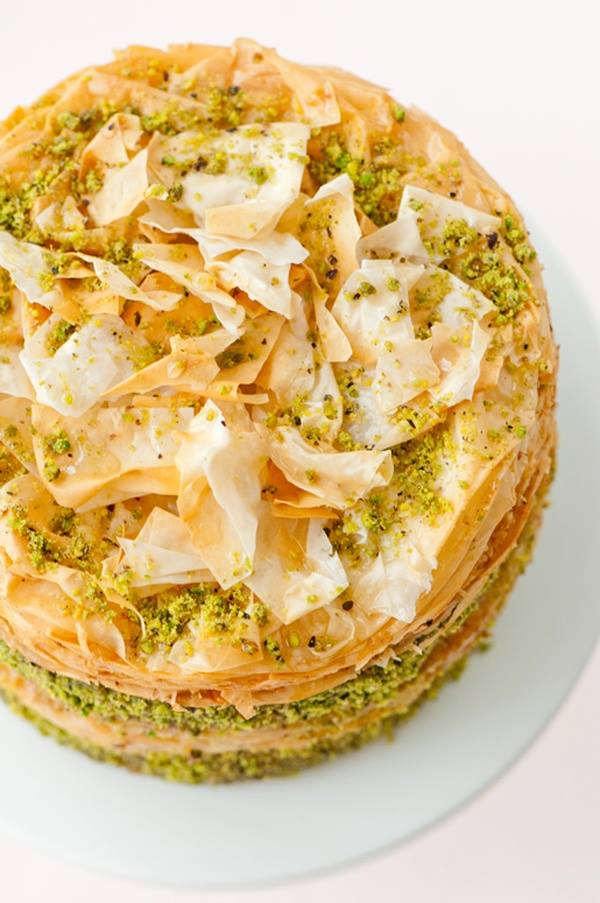 How to make homemade Turkish baklava cake for 8 people - online cooking ...