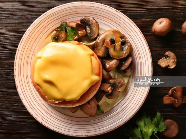 طرز تهیه سس قارچ و پنیر برای همبرگر مخصوص - آموزش آنلاین آشپزی