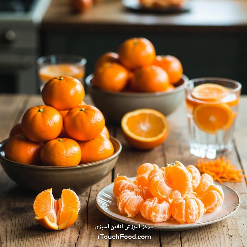 Tableau des calories et des valeurs nutritionnelles de la mandarine ...